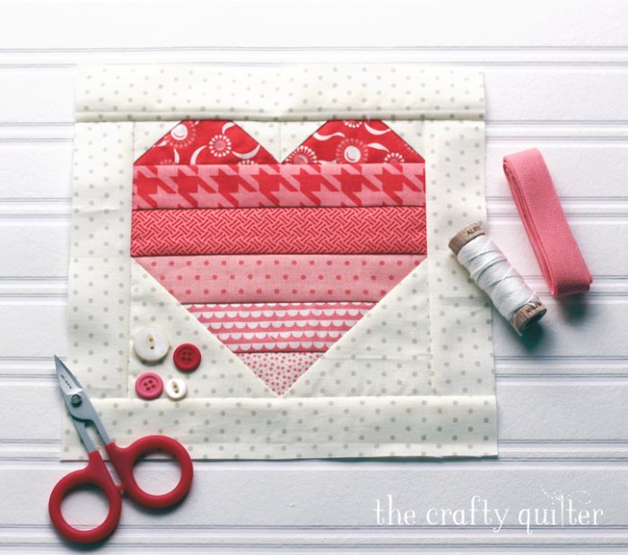 10 Free Heart Themed Quilt Patterns - It's Only Fabric And Thread