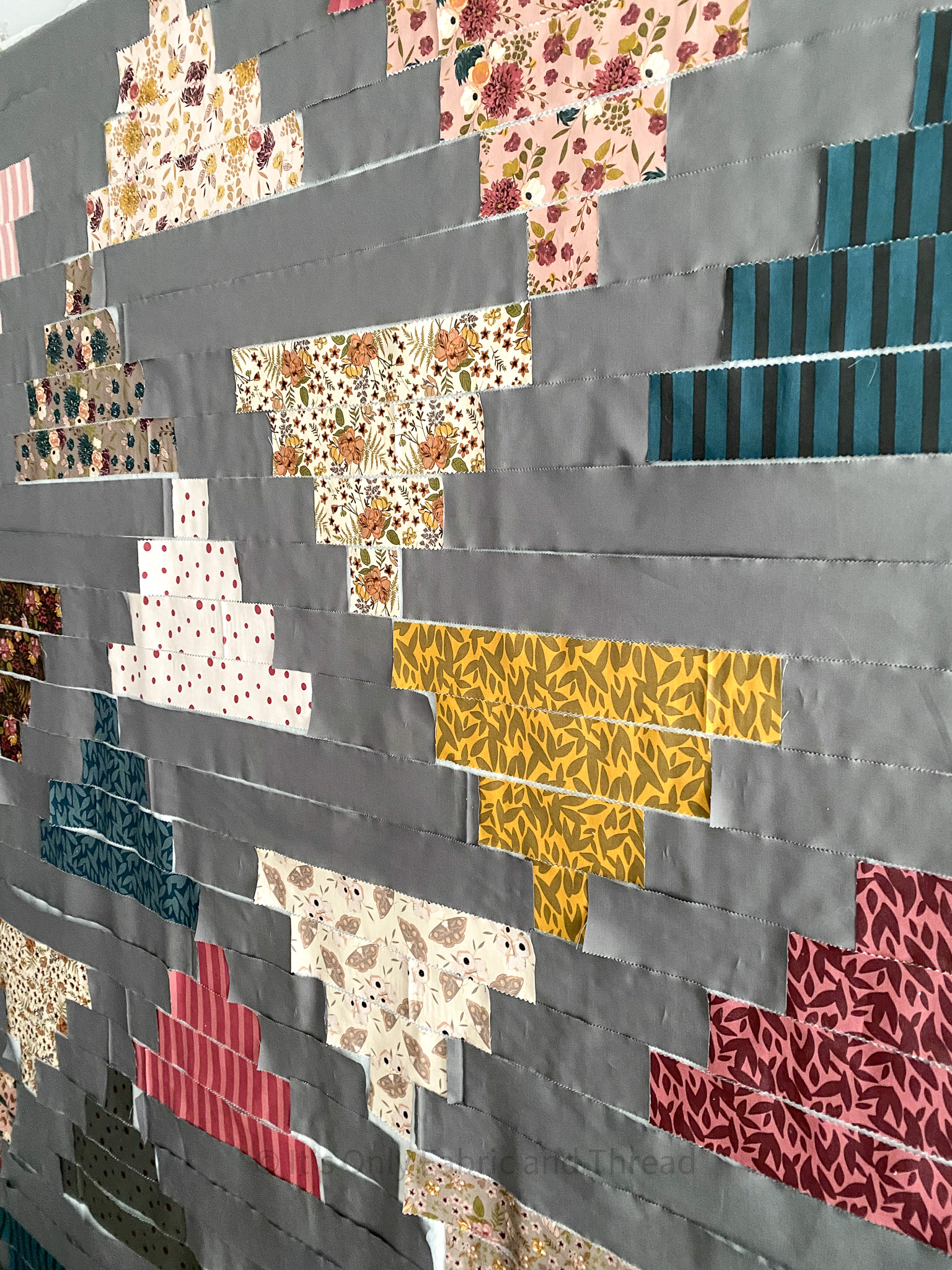 Leveled Up Modern Strip Quilt Pattern - It's Only Fabric And Thread