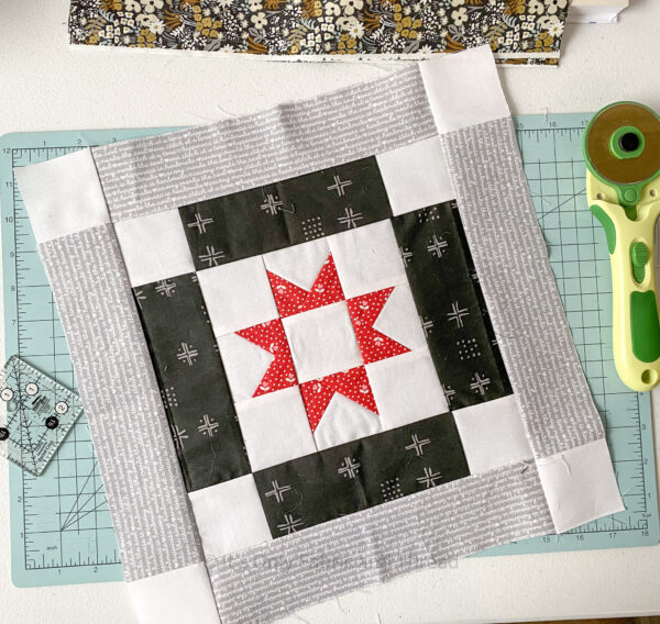Modern Alabama Quilt Block Tutorial - It's Only Fabric And Thread