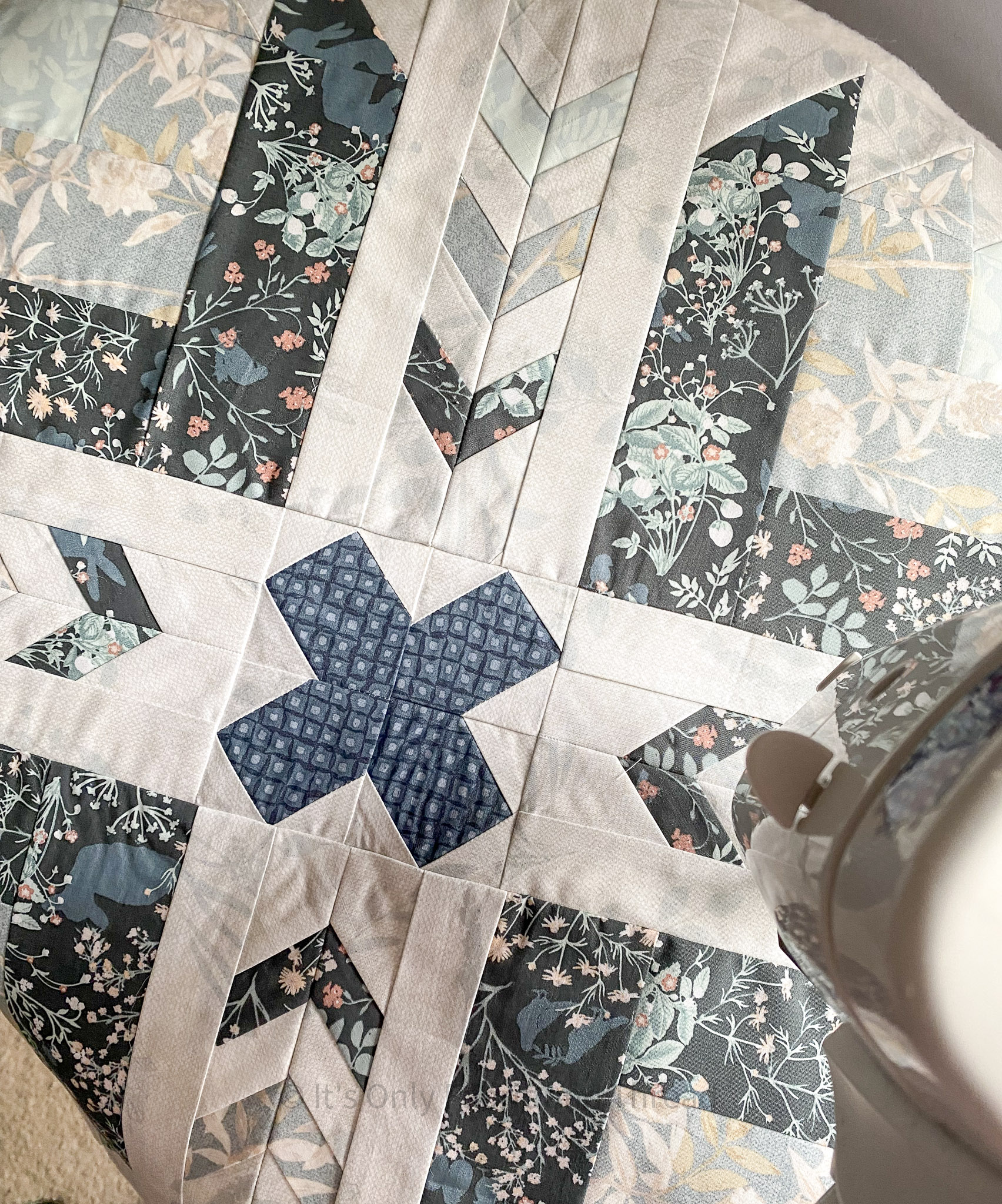 Edena’s Star Block – The AGF Mindscape Wall Hanging - It's Only Fabric ...