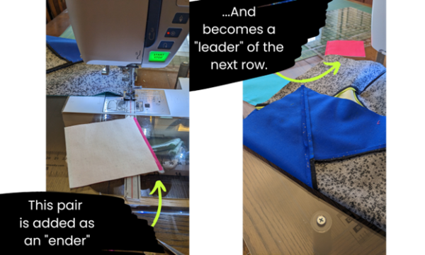 How to Use Your Scraps with Leaders and Enders with Fritsch in Stitches ...