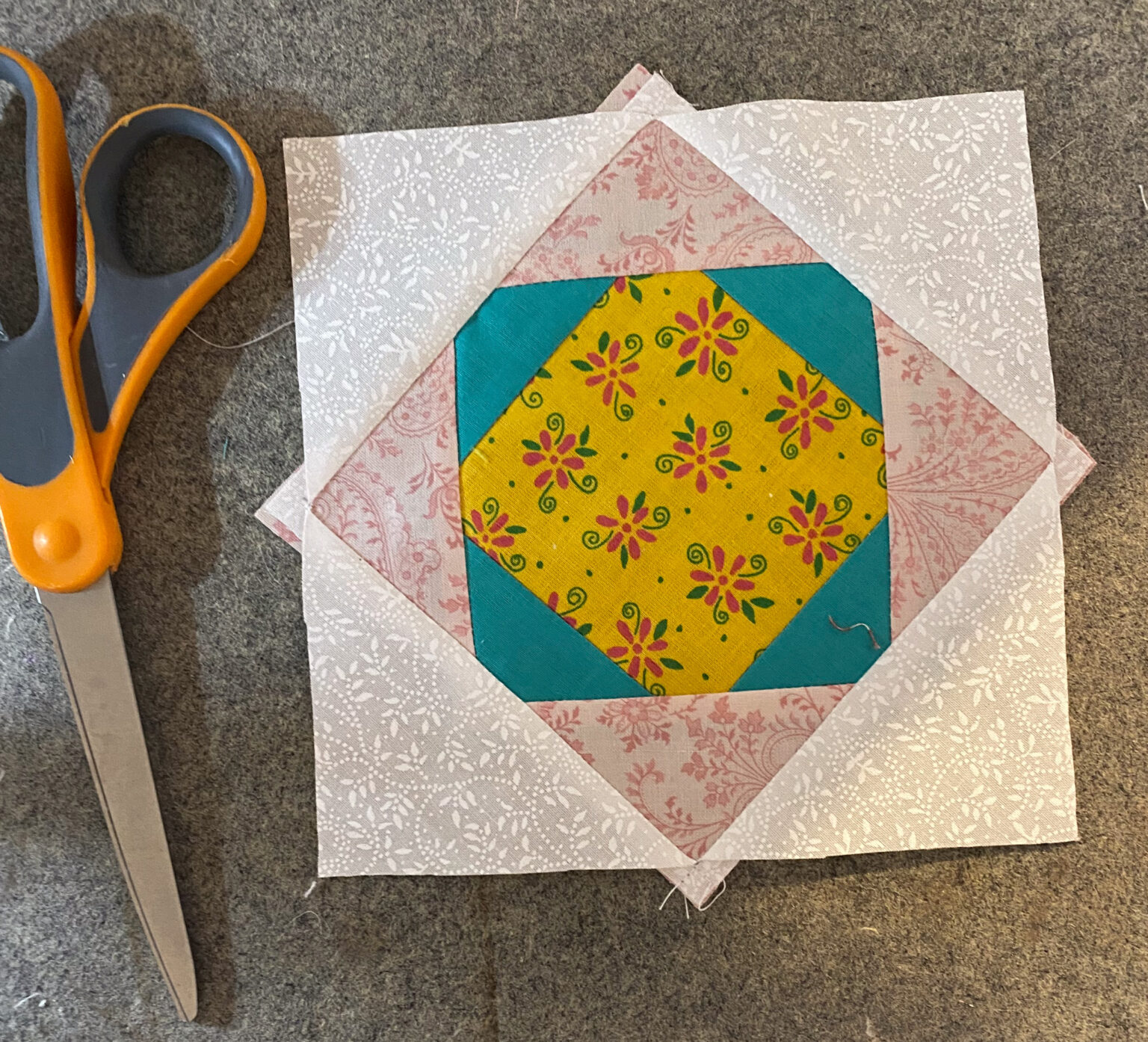 Scrap Explosion Free Quilt Block Tutorial & Scrappy Quilt Pattern - It's Only Fabric And Thread